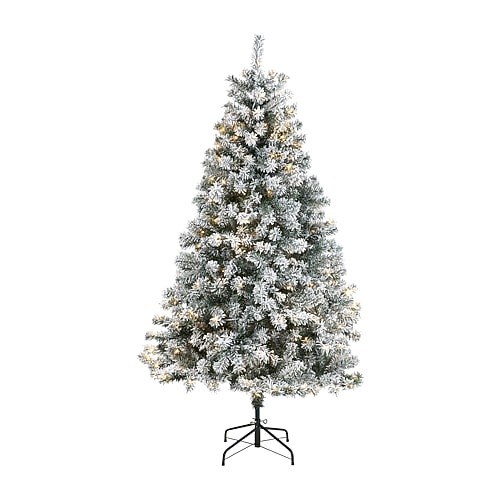 Click here for Nearly Natural 6 Foot Flocked Rock Springs Spruce... prices