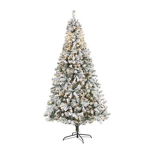Click here for Nearly Natural 8 Foot Rock Springs Flocked Spruce... prices