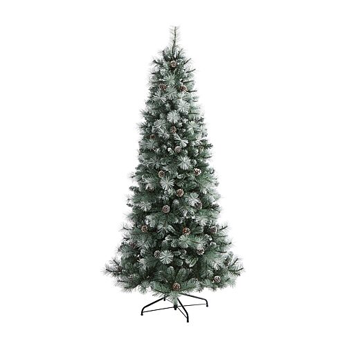 Click here for Nearly Natural 7 Foot Pine With Pine Cones And 882... prices