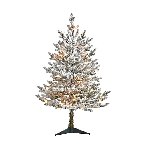 Click here for Nearly Natural 3 Foot Flocked Fraser Fir With 481... prices