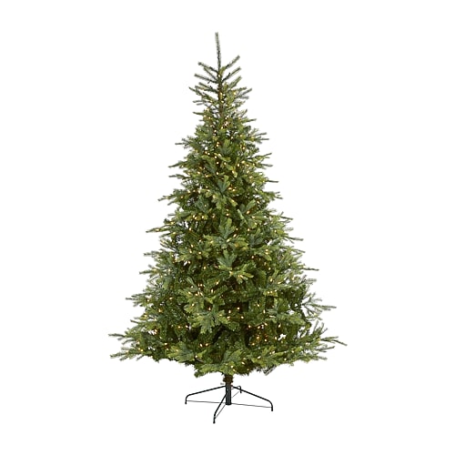 Click here for Nearly Natural 8 Foot North Carolina Spruce With 1... prices