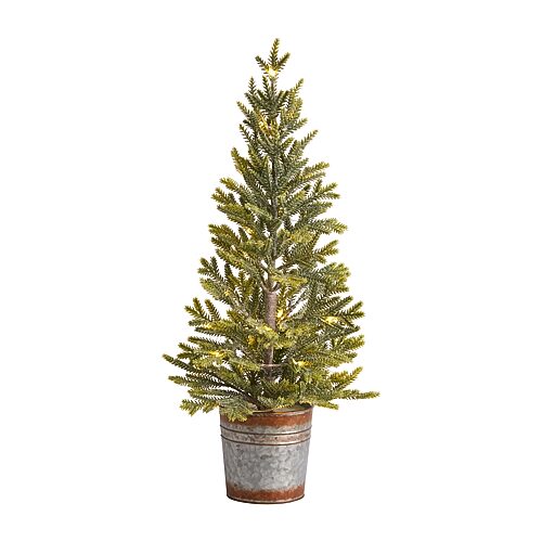 Click here for Nearly Natural 26 Natural Look Pine In Rustic Meta... prices