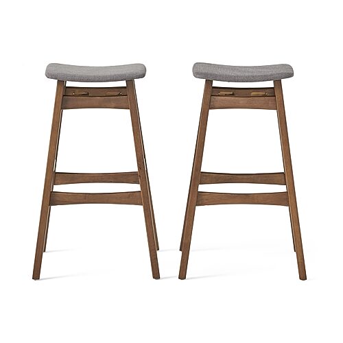 Click here for Emmaline 2-pc. Upholstered Bar Stool  One Size  Gr... prices