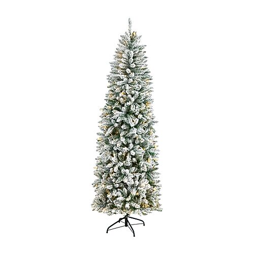 Click here for Nearly Natural 7ft. Slim Montreal Fir Christmas Wi... prices