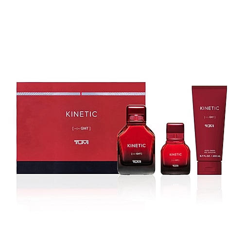 Click here for Tumi Mens 3-Pc. Kinetic [--:-- Gmt] Eau de Parfum... prices