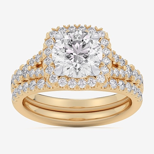 Click here for (G-H / Si1-Si2) Womens 1 5/8 CT. T.W. Lab Grown Wh... prices