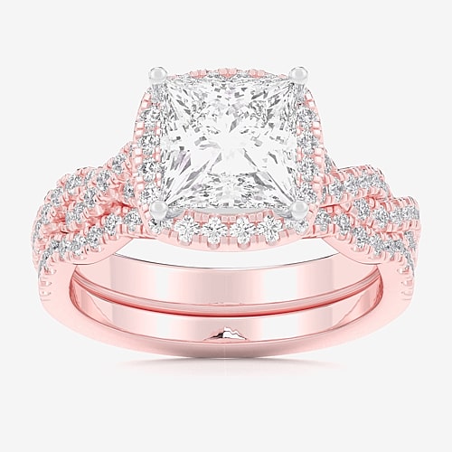 Click here for (G-H / Si1-Si2) Womens 2 3/4 CT. T.W. Lab Grown Wh... prices