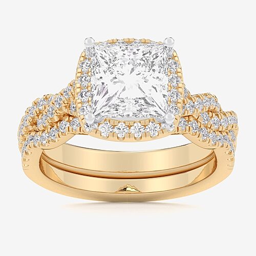 Click here for (G-H / Si1-Si2) Womens 2 3/4 CT. T.W. Lab Grown Wh... prices
