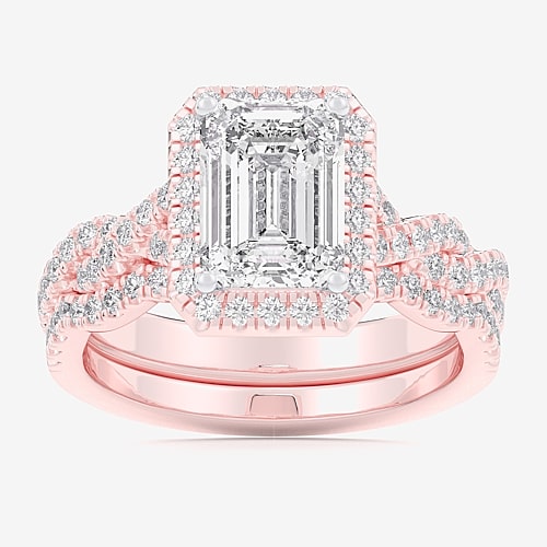 Click here for (G-H / Si1-Si2) Womens 2 3/4 CT. T.W. Lab Grown Wh... prices