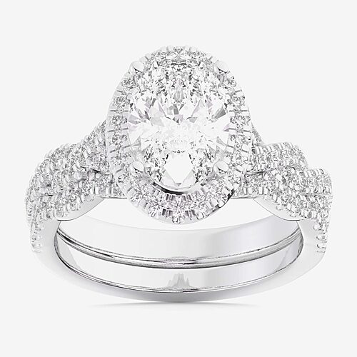 Click here for (G-H / Si1-Si2) Womens 2 3/4 CT. T.W. Lab Grown Wh... prices