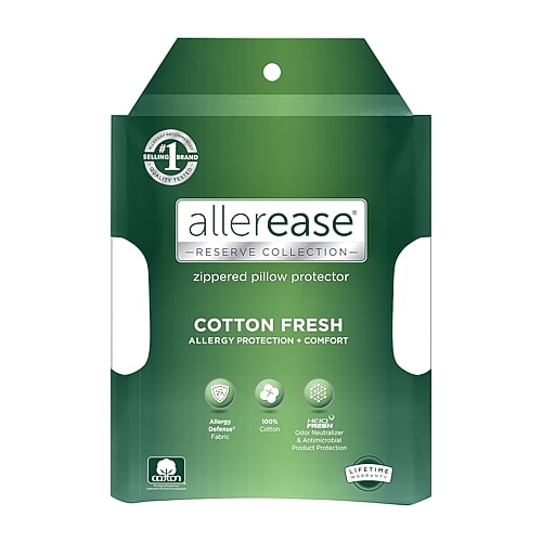 Click here for Allerease Cotton Fresh Pillow Protector  One Size... prices