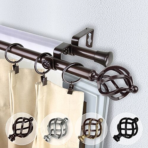 Click here for Rod Desyne Double 13/16 Adjustable Curtain Rod wit... prices