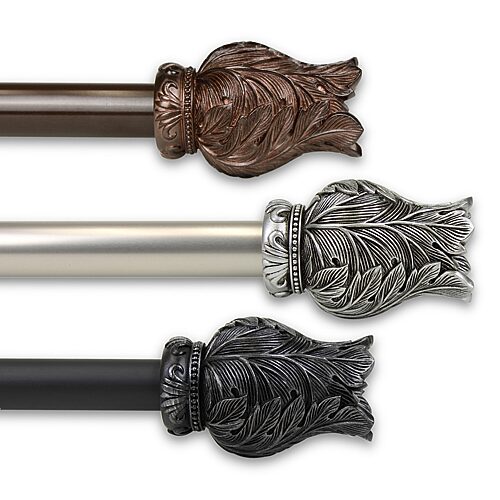 Click here for Rod Desyne Verda 1 IN Adjustable Curtain Rod  One... prices