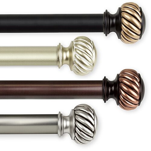 Click here for Rod Desyne Baldir 1 IN Adjustable Curtain Rod  One... prices
