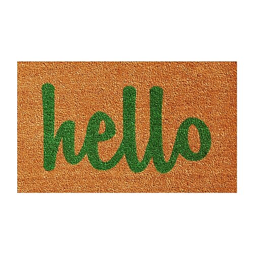 Click here for Calloway Mills Hello Coir Outdoor Rectangular Door... prices