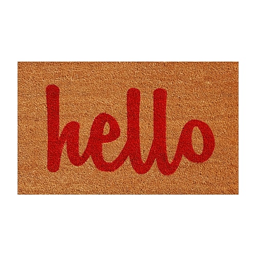 Click here for Calloway Mills Hello Coir Outdoor Rectangular Door... prices