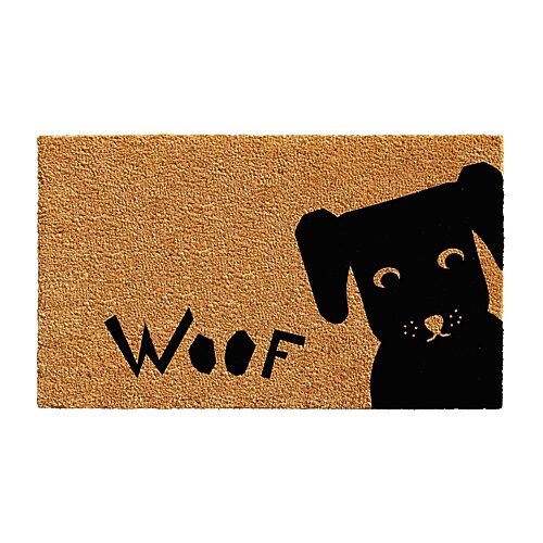Click here for Calloway Mills Woof Outdoor Rectangular Doormat  O... prices