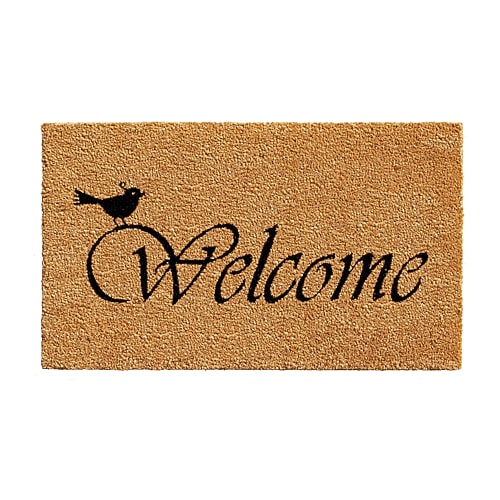 Click here for Calloway Mills Chirp Welcome Outdoor Rectangular D... prices