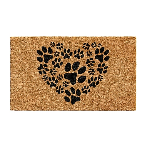 Click here for Calloway Mills Heart Paws Outdoor Rectangular Door... prices