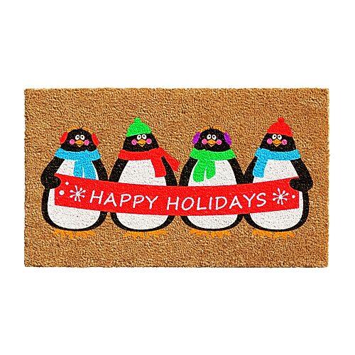 Click here for Calloway Mills Holiday Penguines Outdoor Rectangul... prices