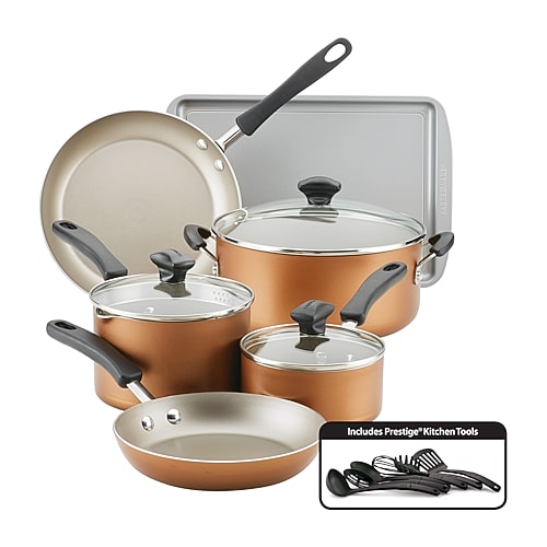 Click here for Farberware Cookstart DiamondMax Aluminum 15-pc. Co... prices