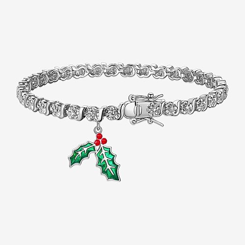 Click here for Sparkle Allure Mistletoe Charm Womens Natural Whit... prices