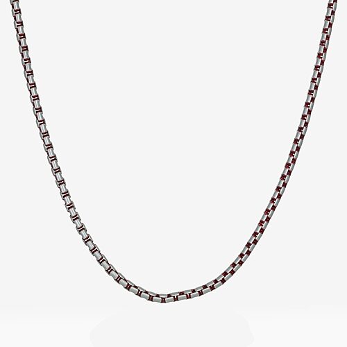 Click here for Mens Stainless Steel 24 Inch Box Chain Necklace  O... prices