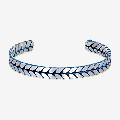 Click here for Mens Stainless Steel Cuff Bracelet  One Size prices