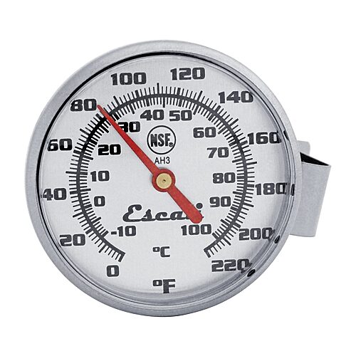Escali Ah3 Instant Read Beverage Thermometers  One Size  Silver