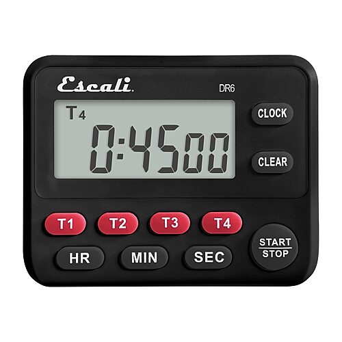 Click here for Escali DR6 Four Event Digital Timer  One Size  Bla... prices