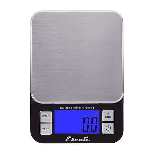Escali Nutro Digital Scale - Black
