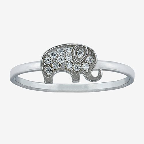 Click here for Silver Treasures Womens Cubic Zirconia Sterling Si... prices