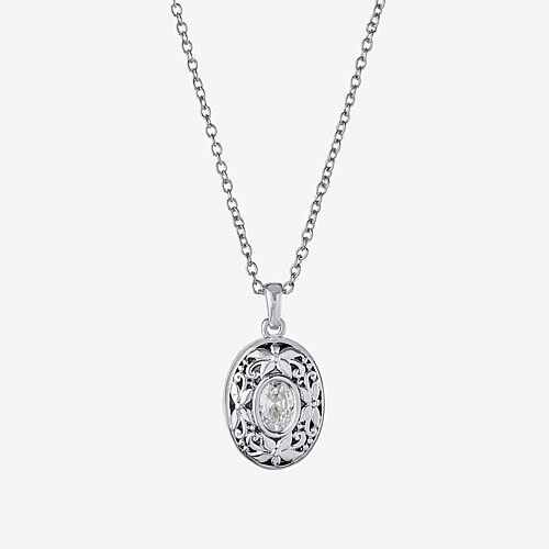 Click here for Sparkle Allure Womens Cubic Zirconia Pure Silver O... prices