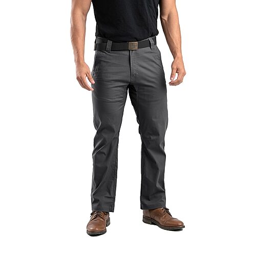 Berne Flex 180 Ripstop Mens Regular Fit Big and Tall Workwear Pant  36 34  Gray