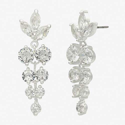 Click here for Sparkle Allure Cascade Womens Cubic Zirconia Pure... prices