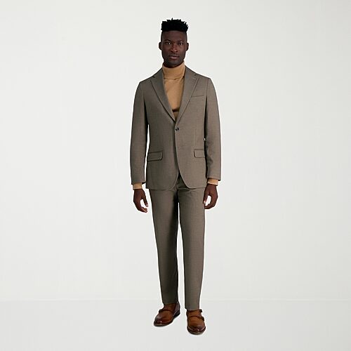 Click here for Haggar JMH Tailored Prominent Twill Mens Stretch F... prices