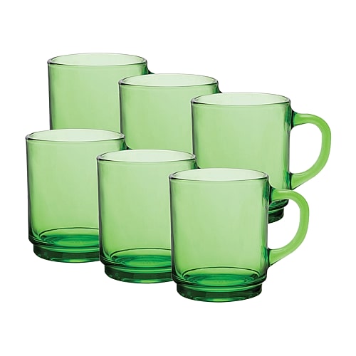Click here for Duralex Versailles 6-pc. 8oz. Coffee Mug Set  One... prices