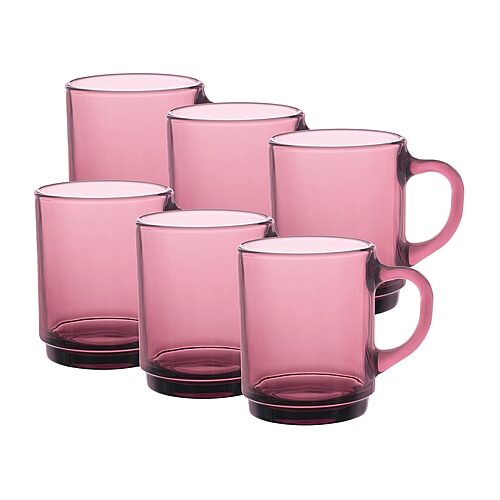 Click here for Duralex Versailles 6-pc. 8oz. Coffee Mug Set  One... prices
