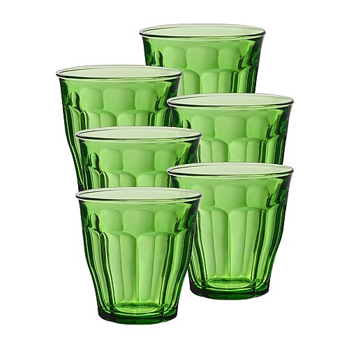 Click here for Duralex Picardie Green Picardie 10 3/8 Oz. - Set O... prices