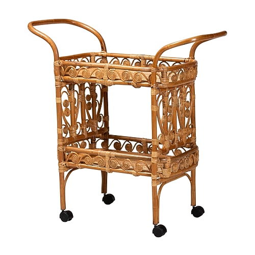 Click here for Diwata Serving Cart  One Size  Brown prices