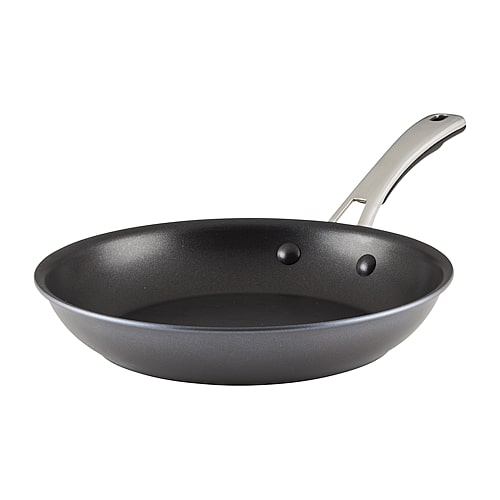 Rachael Ray Cook + Create Hard Anodized Nonstick Frying Pan  10 - Black
