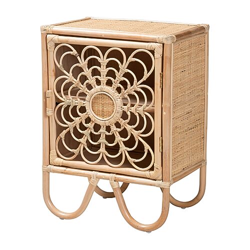 Acelin Nightstand  One Size  Brown