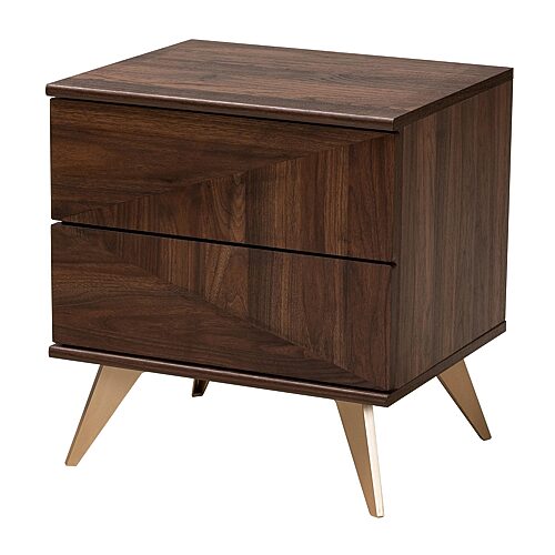 Click here for Graceland 2-Drawer Nightstand  One Size  Brown prices