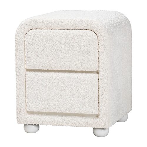 Click here for Bonilla 2-Drawer Nightstand  One Size  White prices