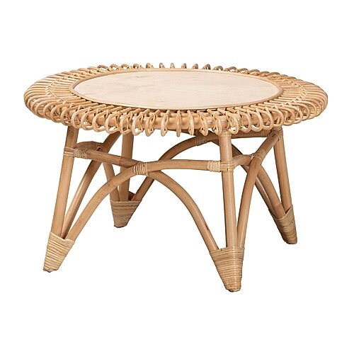 Click here for Elani Rattan Coffee Table  One Size  White prices