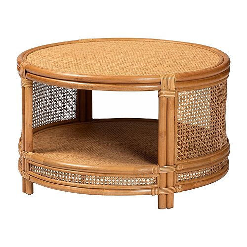 Click here for Louis 1-Drawer Rattan Coffee Table  One Size  Whit... prices