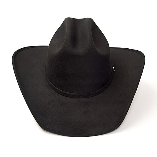 Click here for Western Express Black Suede Finish Cattleman Horse... prices