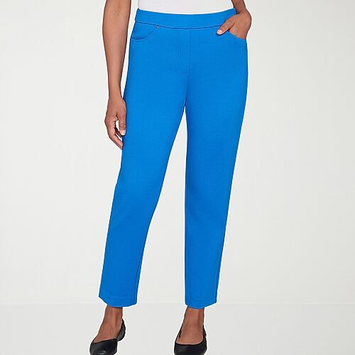 Click here for Alfred Dunner Barcelona Womens Straight Pull-On Pa... prices