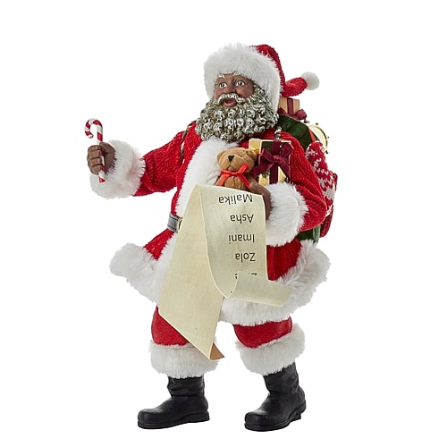 Click here for Kurt Adler 10.5 FabrichÃ© African American Santa... prices