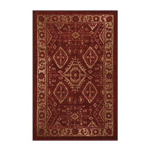 Click here for Maples Nora Bordered Indoor Rectangular Accent Rug... prices